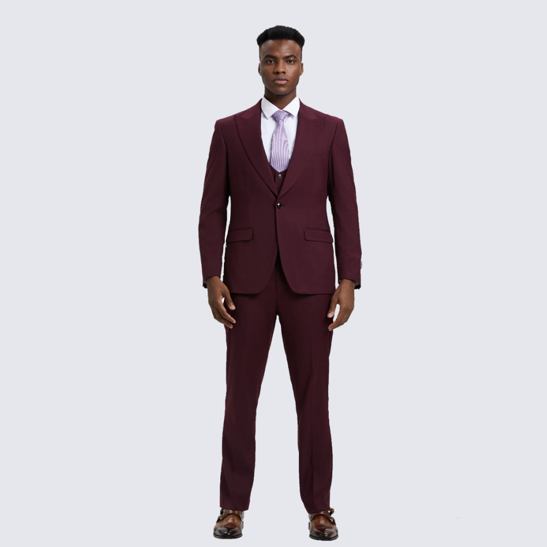 Burgundy Prom Suits, Tuxedos, & Blazers | Burgundy – Perfect Tux